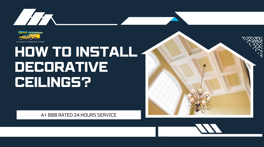 How to Install Decorative Ceilings: Step-by-Step Guide - Acoustical ...