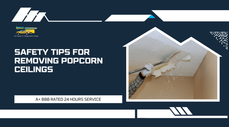 How to Safely Remove Popcorn Ceilings with Asbestos: A Must-Read Safety ...