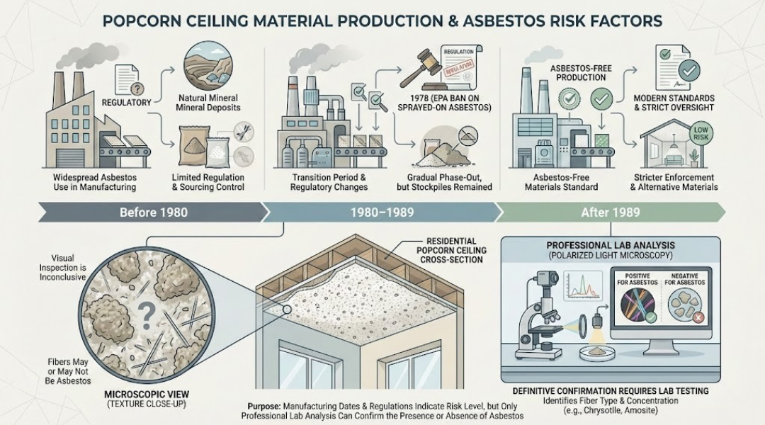 Rancho Cucamonga Popcorn Ceiling Asbestos Testing Guide